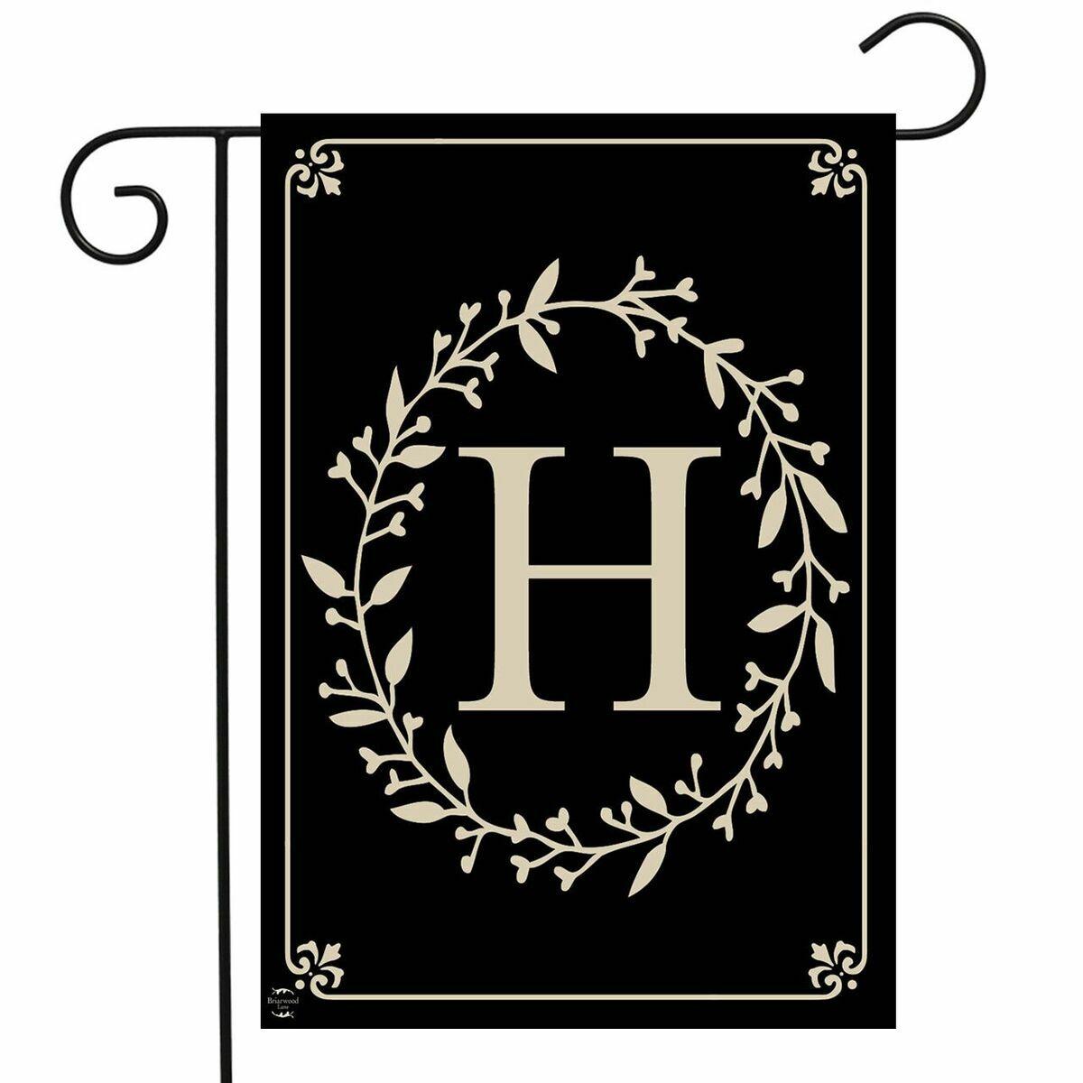 Classic Monogram (H) Flag - 12.5 x 18 in – The Flag and Sign Place