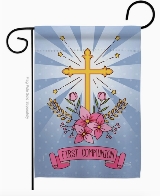 Holy Communion Flag - double-sided - 13 x 18.5 in – The Flag and Sign Place