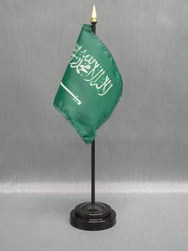 Saudi Arabia Stick Flag - 4 x 6 in (bases sold separately) – The Flag ...