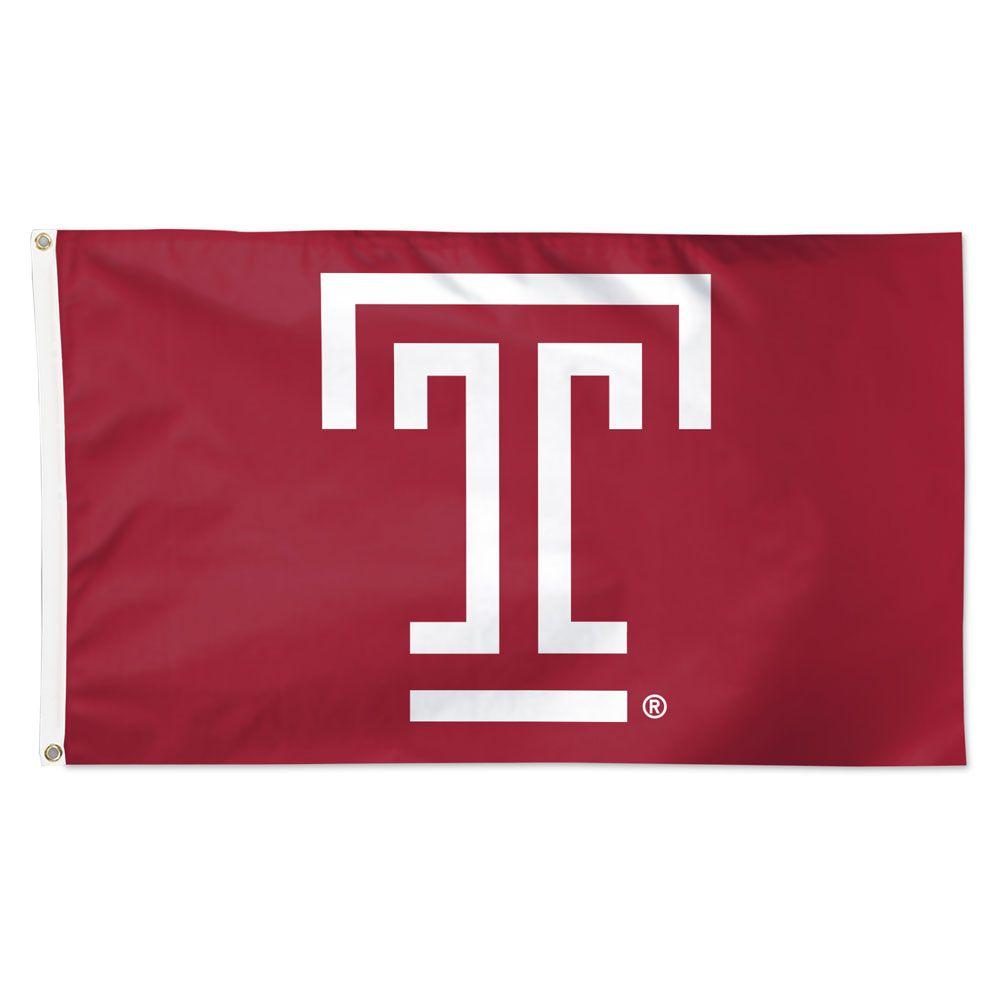 Temple University "T"- 3 x 5 ft Flag – The Flag and Sign Place