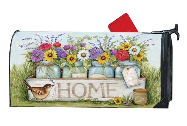 Welcome Home MailWraps® Mailbox Cover – The Flag and Sign Place