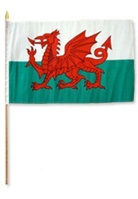Wales Stick Flag - 12 X 18 inches – The Flag and Sign Place